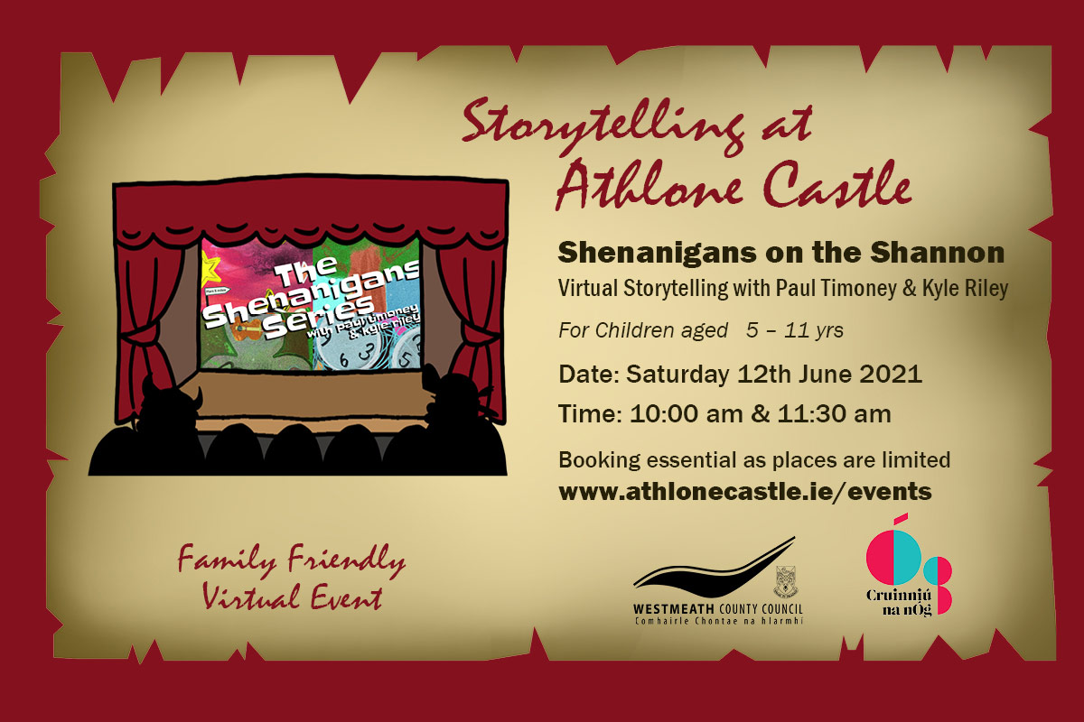 ‘Shenanigans on the Shannon’ a free storytelling event with Paul ...